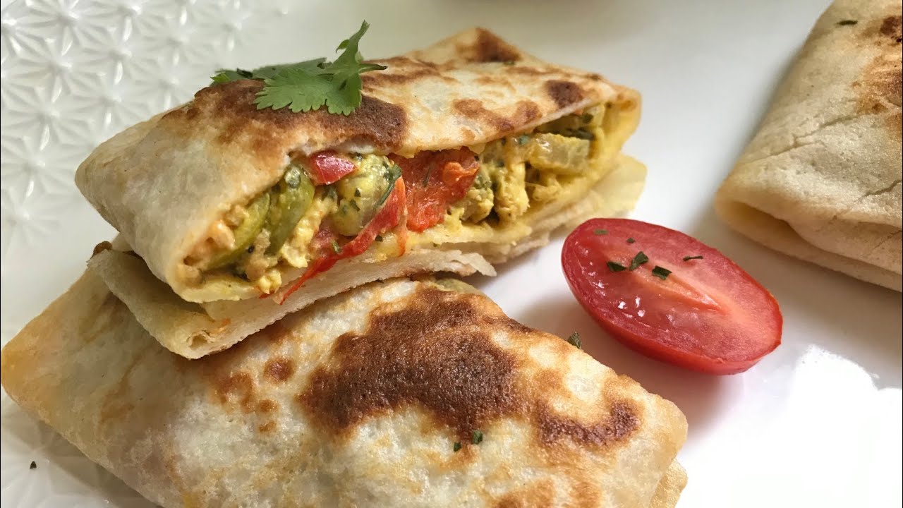 CREPES SALADAS RELLENAS | RECETA RÁPIDA Y FÁCIL - YouTube