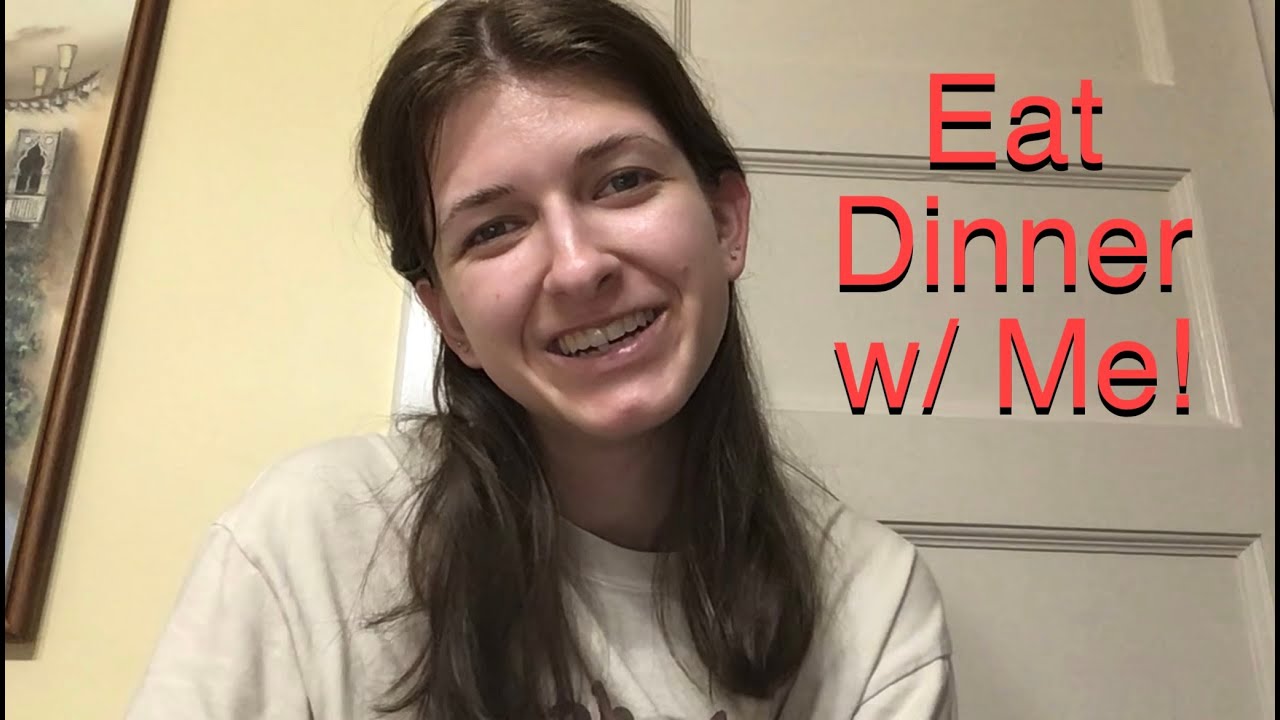 asmr | eat dinner with me! (soft spoken, ramble, tapping) - YouTube