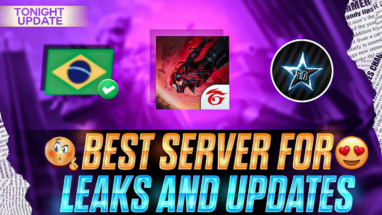 Free Fire Best server for upcoming leaks and update 🤔 - YouTube