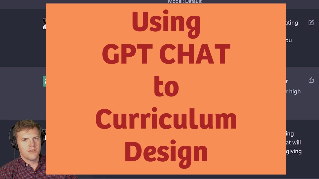 Using GPT chat to Curriculum Design - YouTube