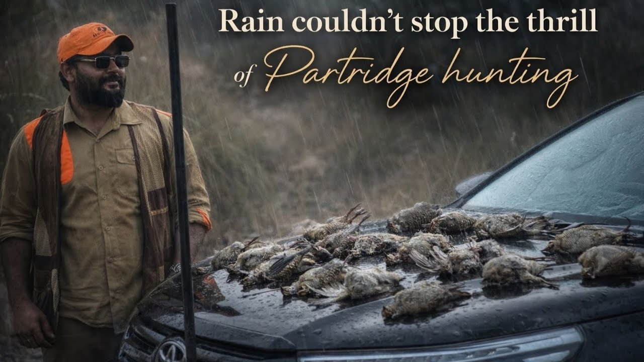 Partridge Hunting (تیتر کا شکار) in Rainy Weather, Steady Hands ...