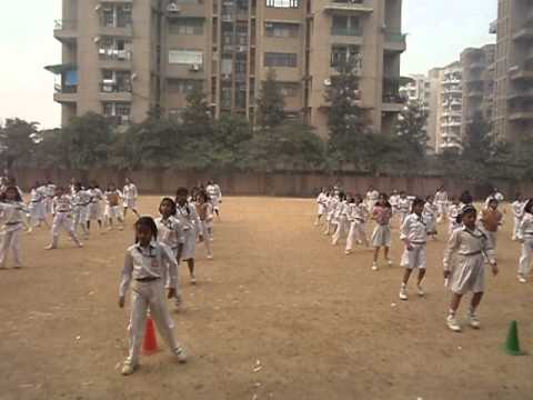 MANISH SEHDEV choreography ( AEROBICS , ST" GREGORIOS school dwarka ...