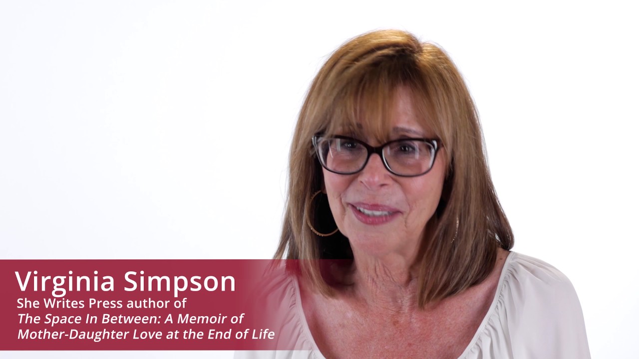 Virginia A. Simpson discusses her memoir and why she writes - YouTube
