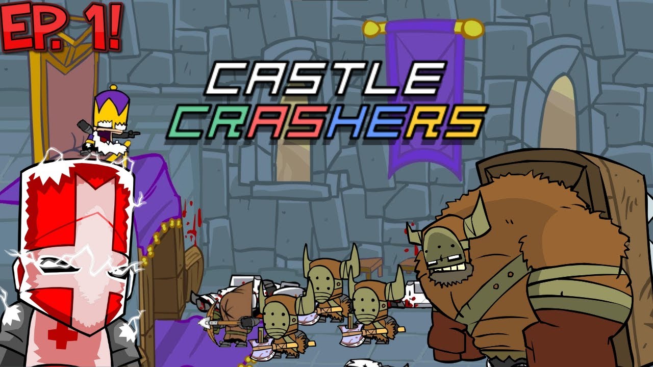 Castle Crashers | Beefy Barbarian Boss [Ep.1] - YouTube