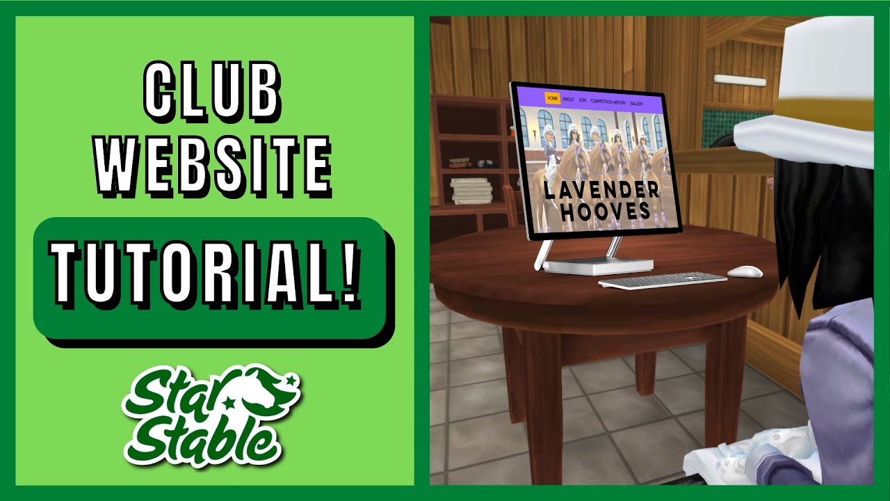 How To Make A Club Website! 🖥️ Star Stable Online - YouTube