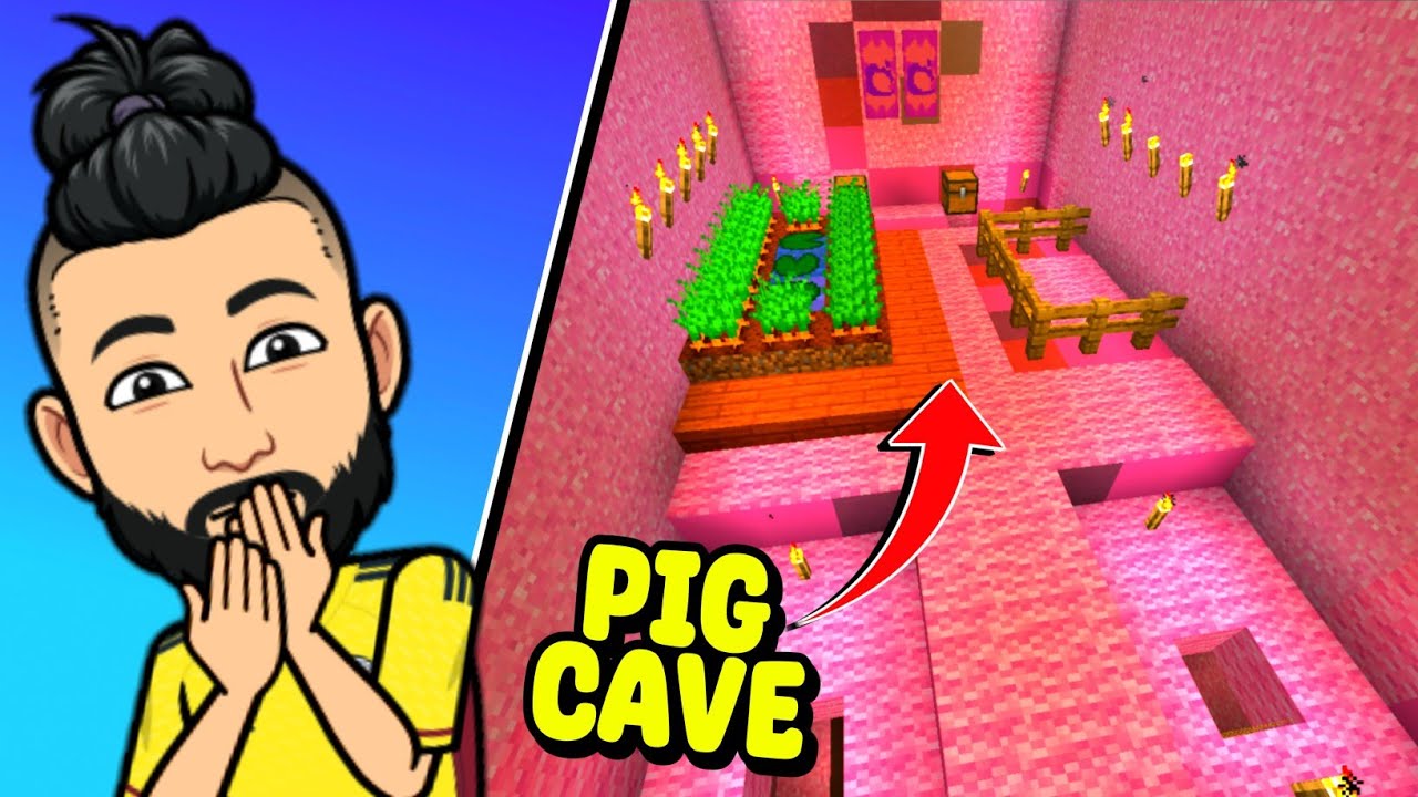 FINALLY FOUND PIG CAVE IN CAVE BLOCK #6 - YouTube
