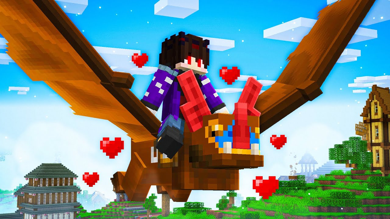 COMO EU DOMEI UM MORCEGO GIGANTE QUE VOA!!! - Minecraft Pandora - YouTube