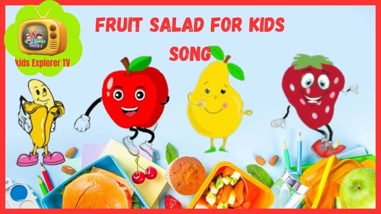 Fruit Salad Boogie Song for Kids| Fruit Salad Yummy Yummy| Fruit Salad ...