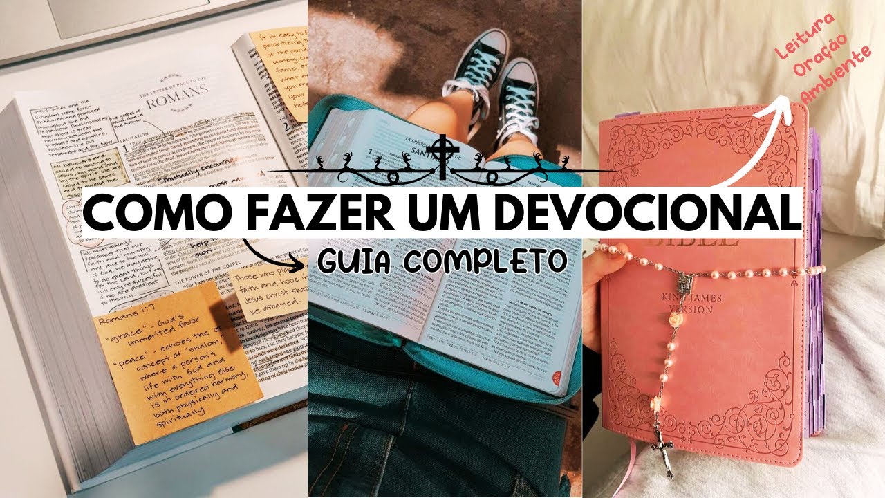 Como fazer o DEVOCIONAL ( Passo a Passo) - YouTube