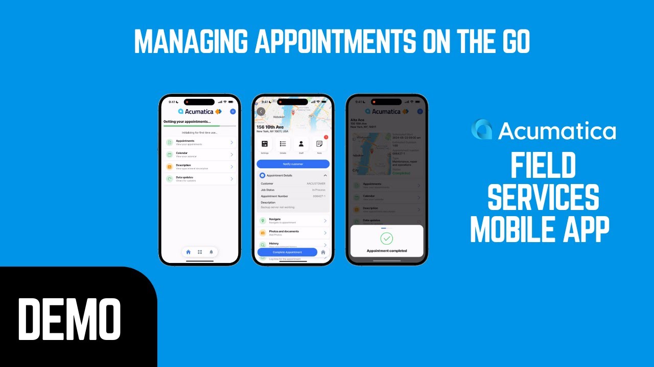 Managing Appointments on the Go with Jigx Field Services Mobile App for ...