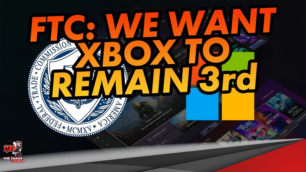 FTC wants Xbox to Remain 3rd!? Acknowledging Nintendo? - YouTube