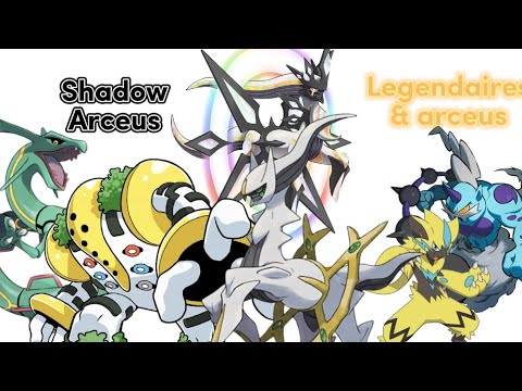 Evil Arceus: evil arceus and the collision of legendaries - YouTube