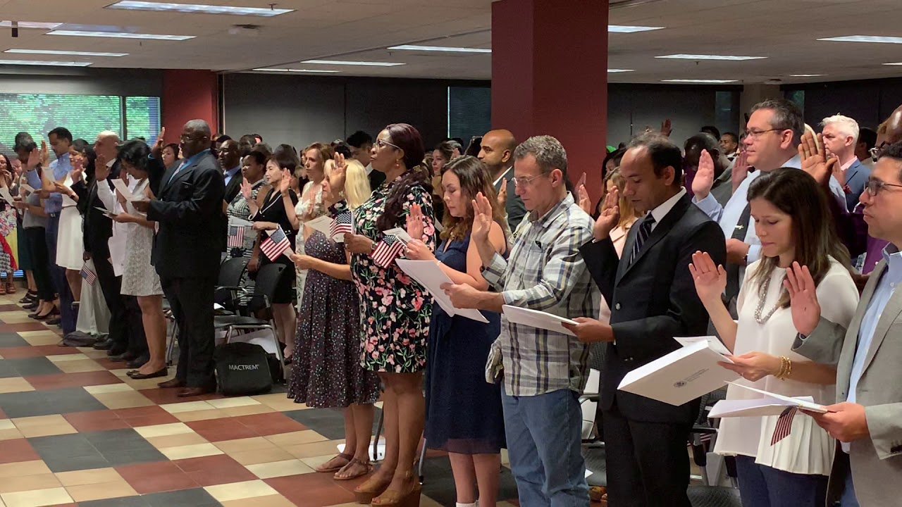 My US Naturalization Ceremony in Atlanta Georgia - YouTube