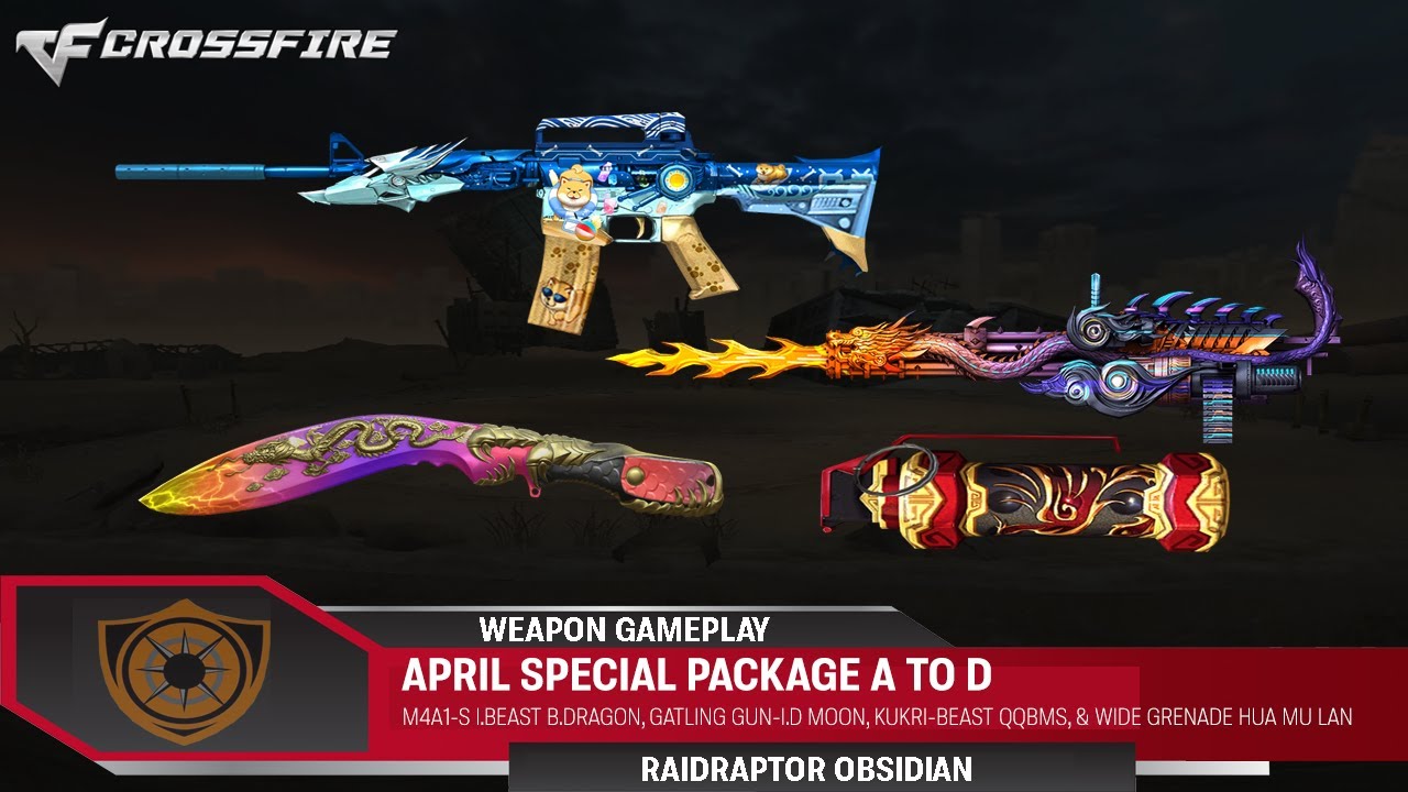 [CrossFire PH] New April Special Packages A/B/C/D (Gameplay) - YouTube