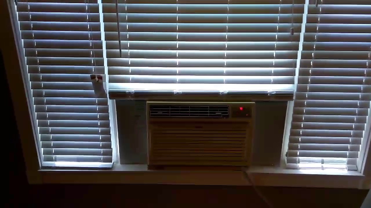 After second power outage install window AC to stay cool with my wind ...