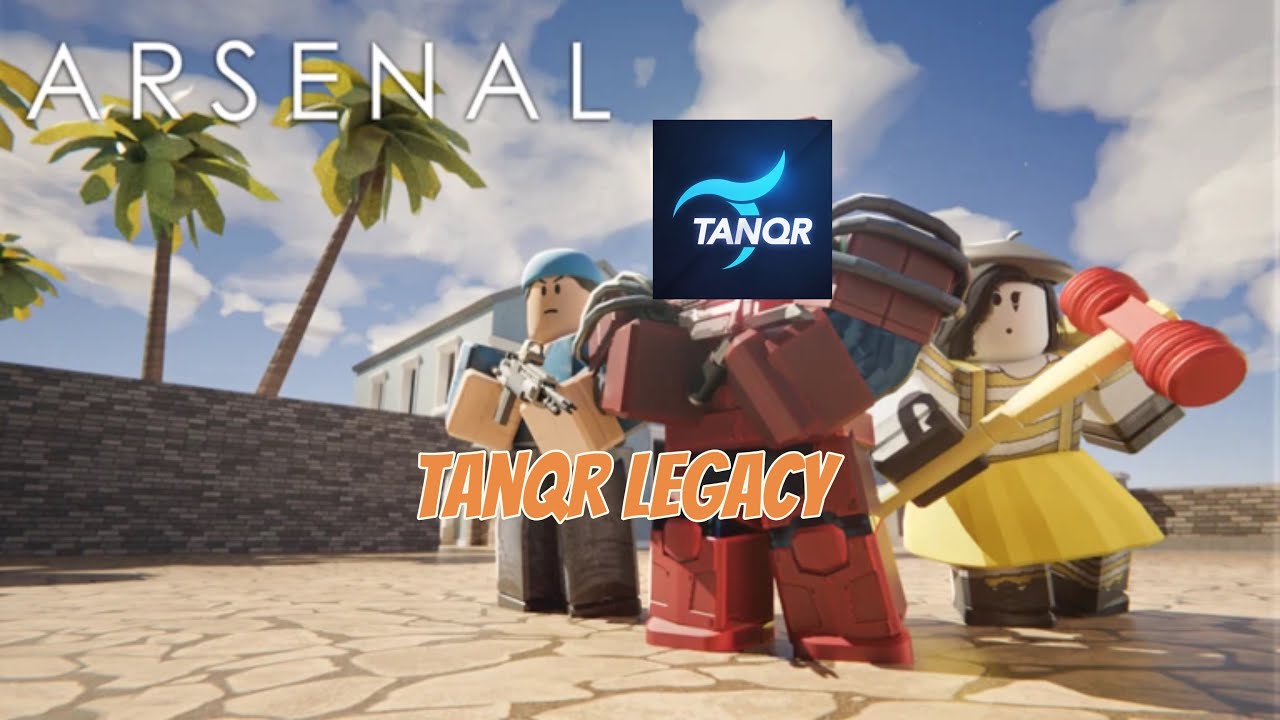 Playing Roblox Arsenal In @TanqR ‘s Legacy - YouTube