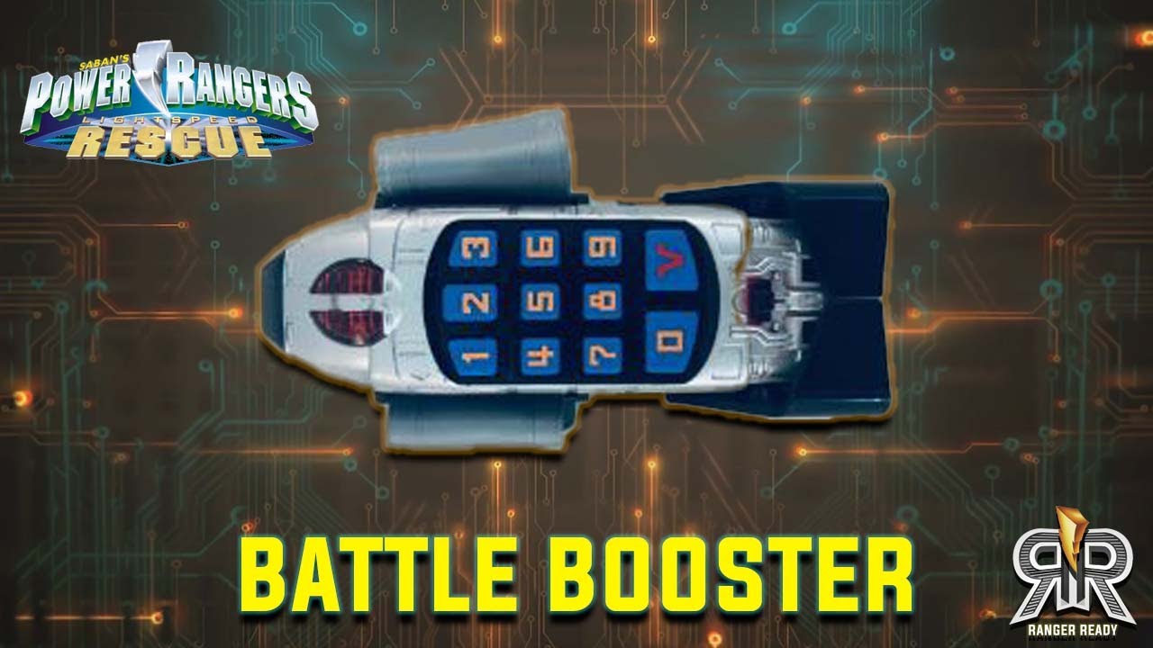 Battle Booster Review | Power Rangers Lightspeed Rescue - YouTube