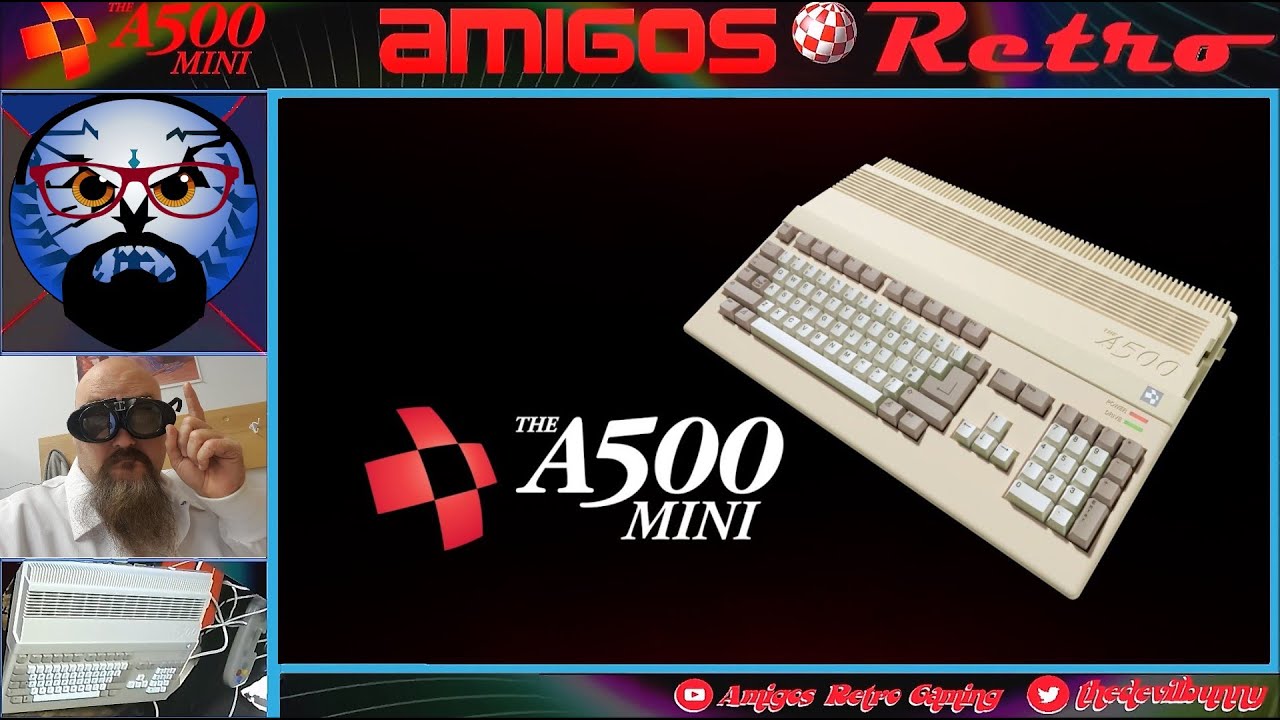 A500 Amiga Mini Sampler with Amigo Aaron - Let's figure this thing out ...