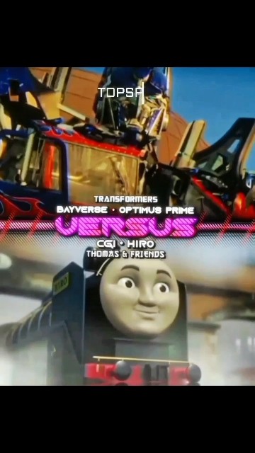 Optimus Prime Vs Hiro | Transformers Vs Thomas & Friends | The Monster ...