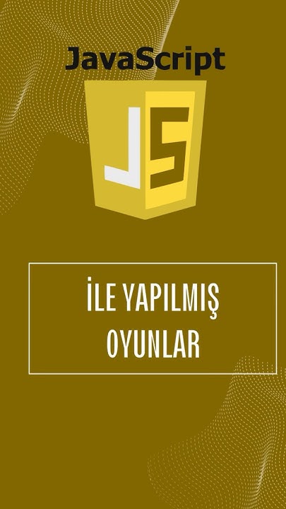 JavaScript İle Yapılmış Oyunlar #javascript #oyungelistirme #oyun #programming - YouTube