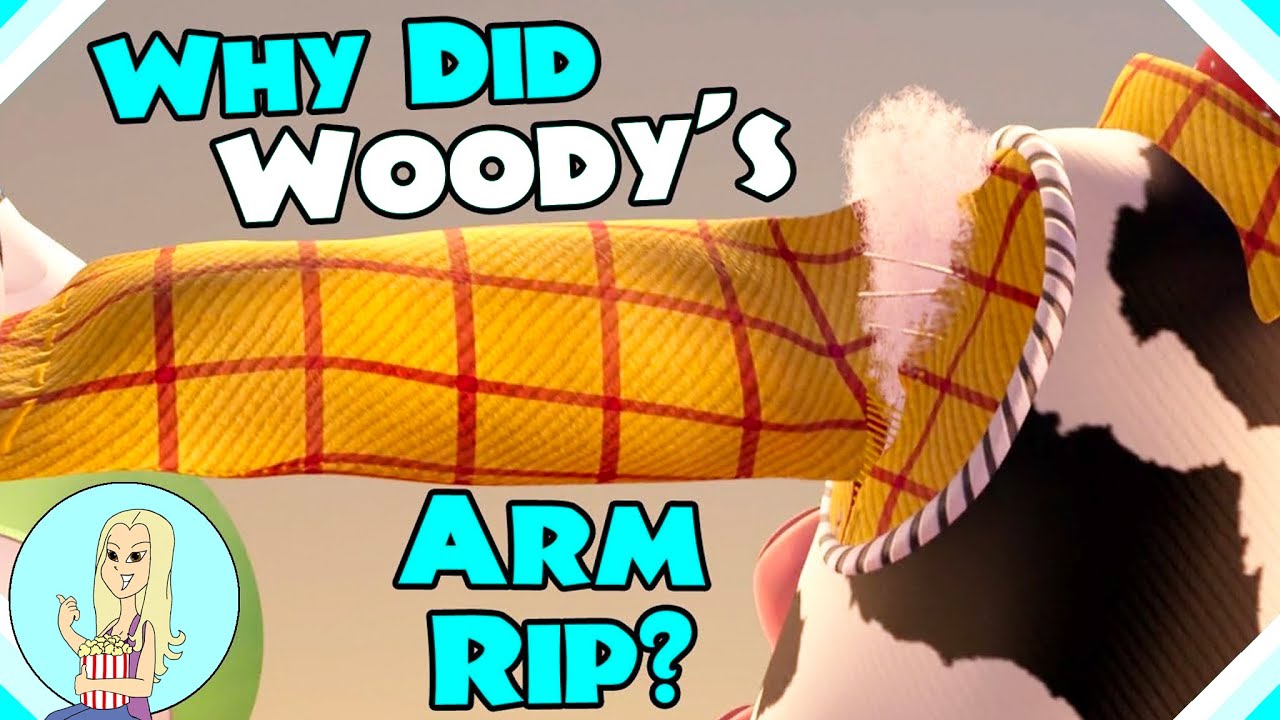 Why Did Woody's Arm Rip in Toy Story 2? | Pixar Theory - The Fangirl ...