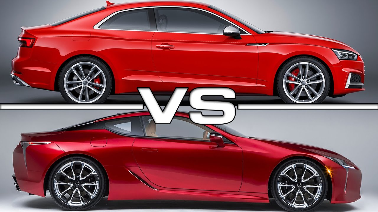 Audi S5 vs Lexus LC500 - YouTube