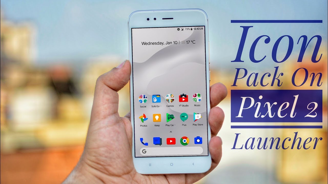 How To Change Icon Pack On Pixel 2 Launcher - YouTube