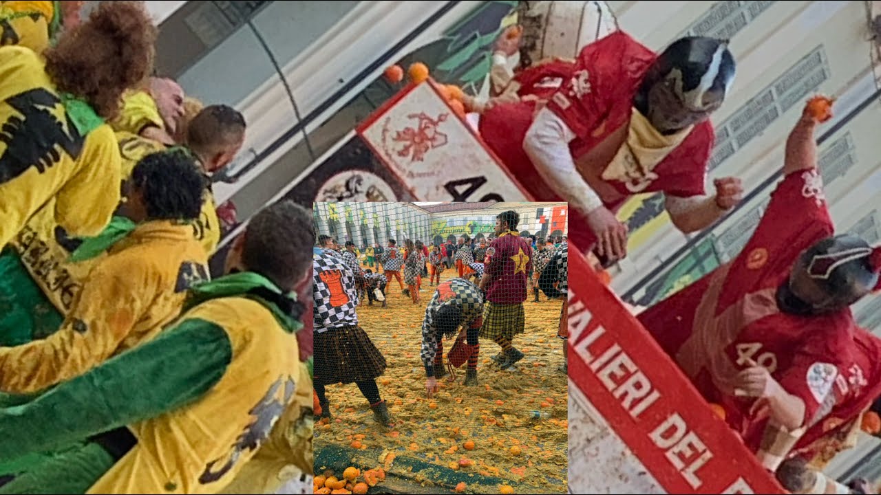 Orange fight festival #orange #Battle #festival - YouTube