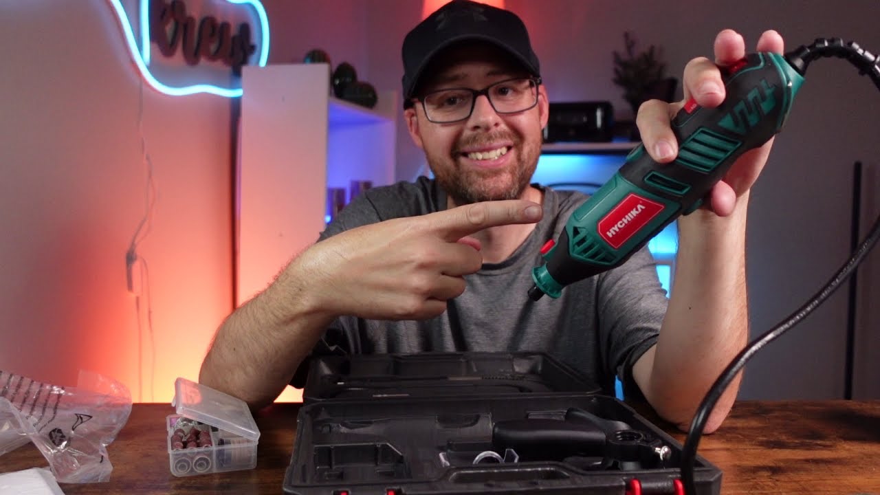 Unleashing the HYCHIKA 180W Rotary Tool Kit: Unboxing & Review! - YouTube