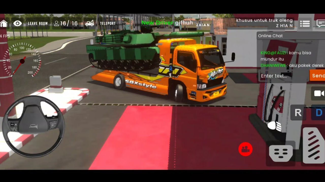 Mobil Truck Derek Oleng Bawa Tank Baja - Truck Tronton Muat Beko ...