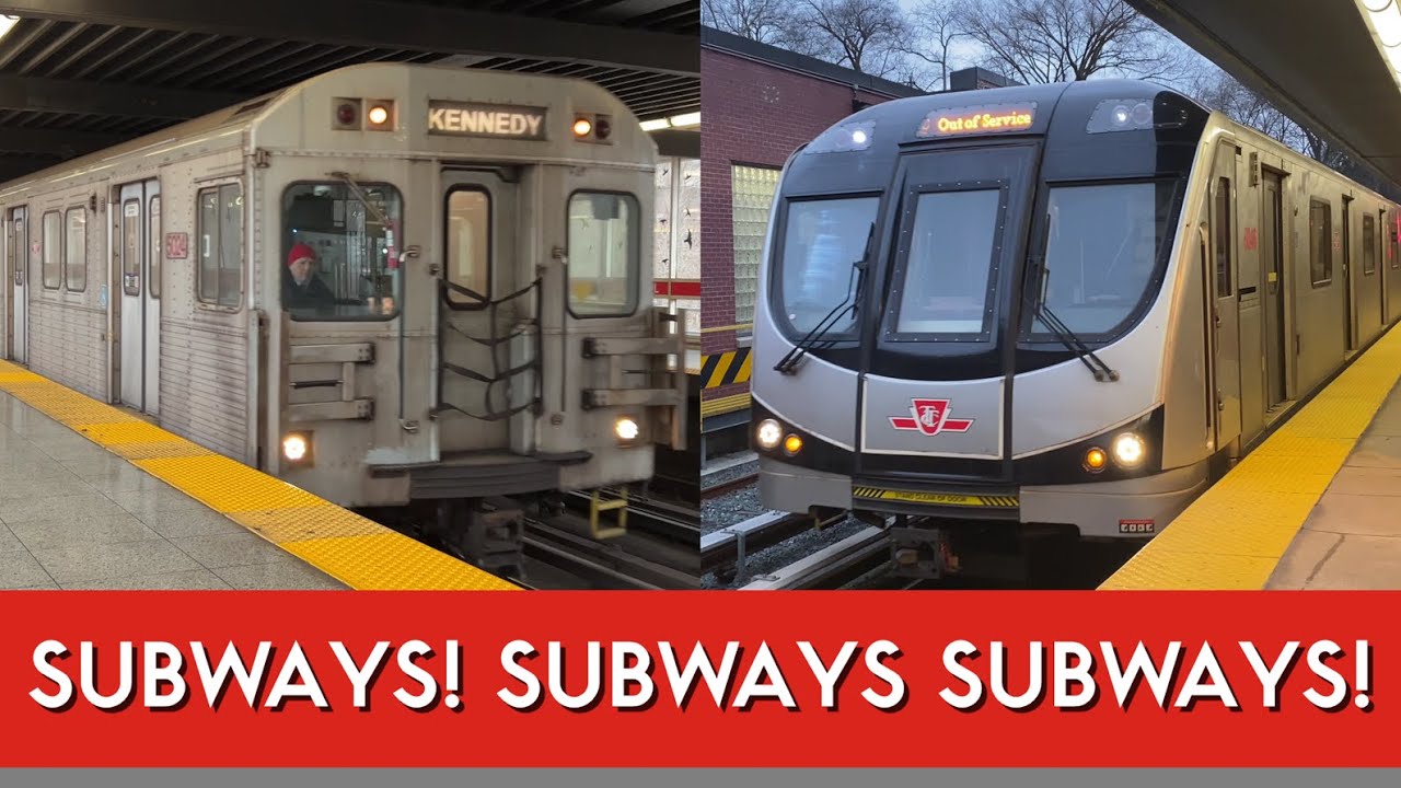 Subways, Subways, SUBWAYS! | T1's and TR's of Bombardier - TTC Subway ...