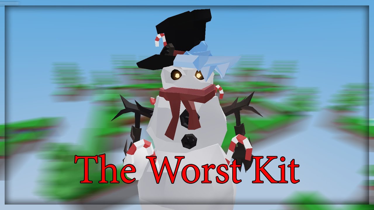 So I Used The Worst Kit (Frosty Kit) in Roblox Bedwars - YouTube