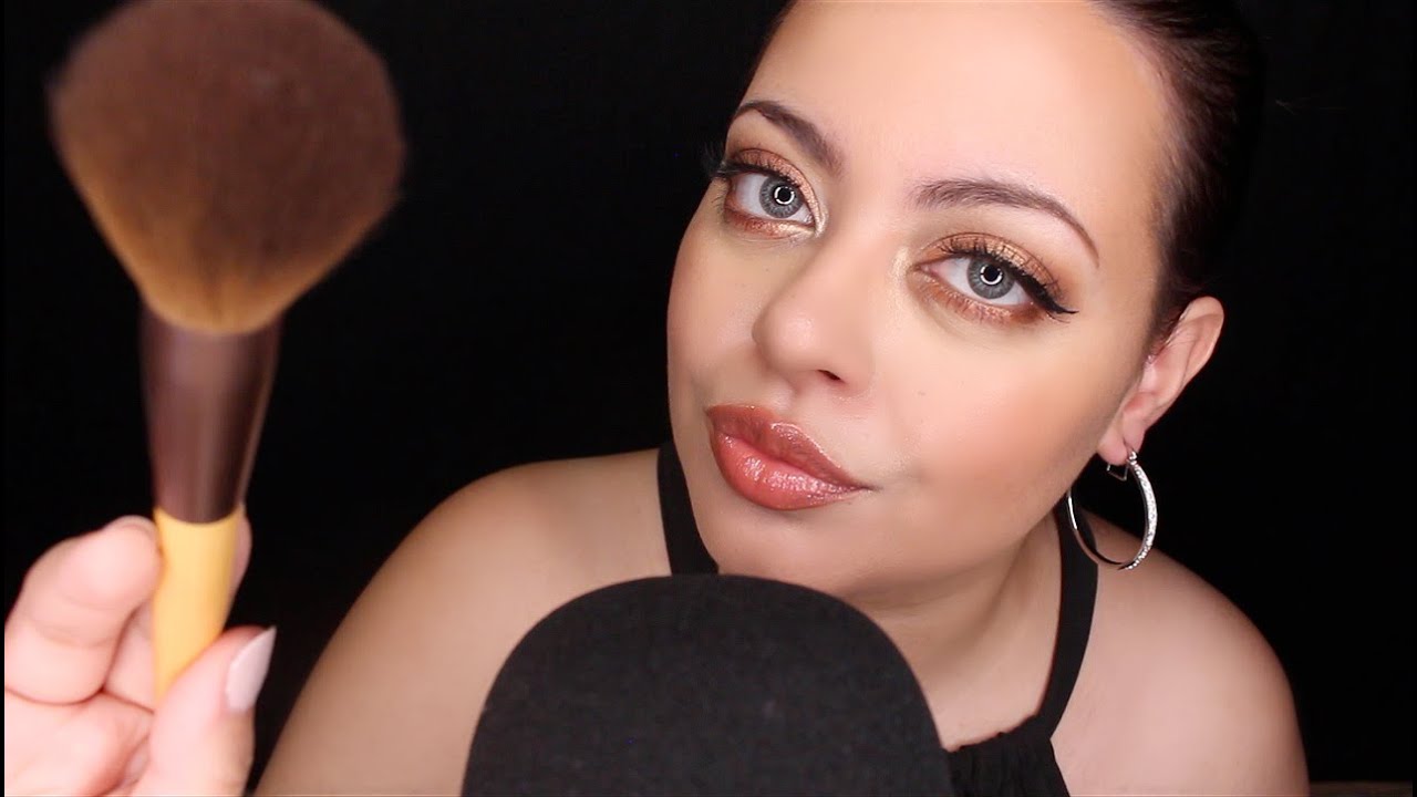 Asmr Face Brushing You With Compliments And Clicky Whispers Personal