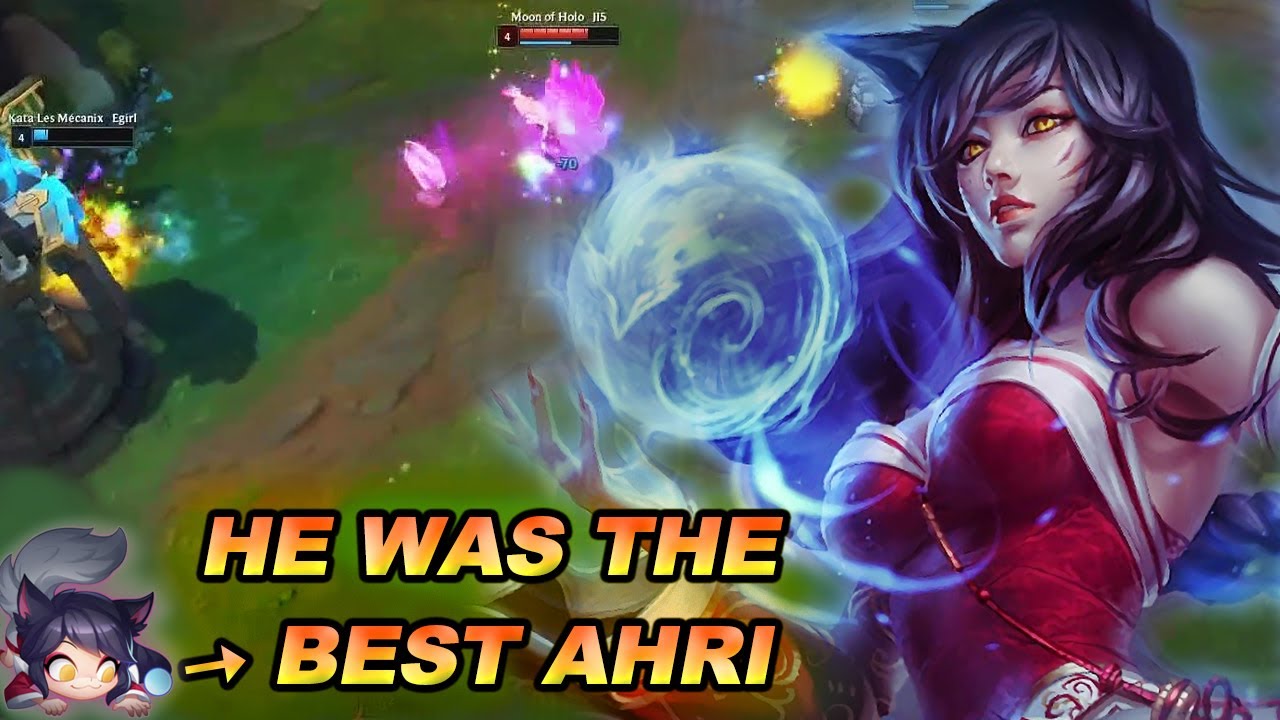 THIS EX RANK 1 AHRI (65%WR CHALLENGER) WAS THE BEST OF ALL IN HIS TIME ...