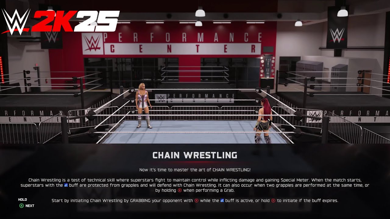 Chain Wrestling / WWE 2K25 Performance Center Walkthrough #6 - YouTube