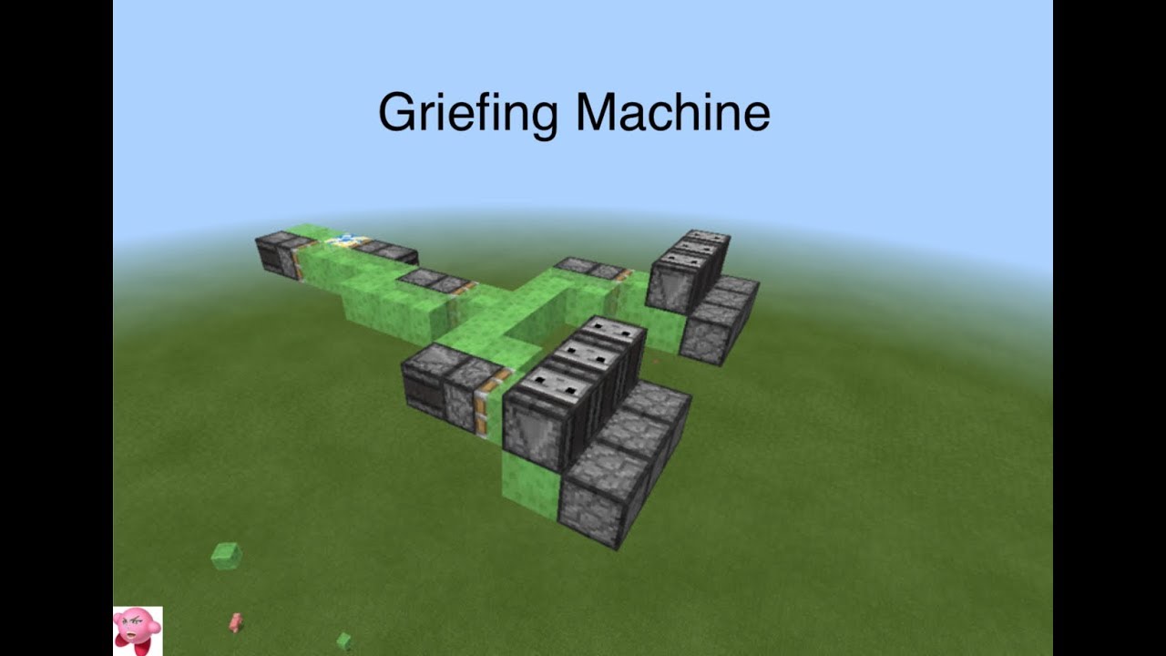 Bedrock Edition Griefing Machine - YouTube