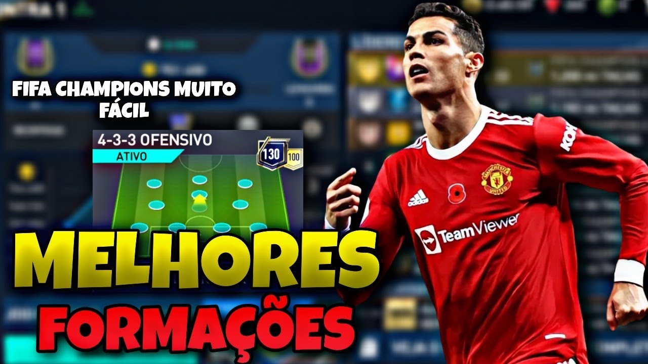MELHORES FORMAÇÕES DO FIFA MOBILE!!! FIFA CHAMPIONS VEM FÁCIL - YouTube