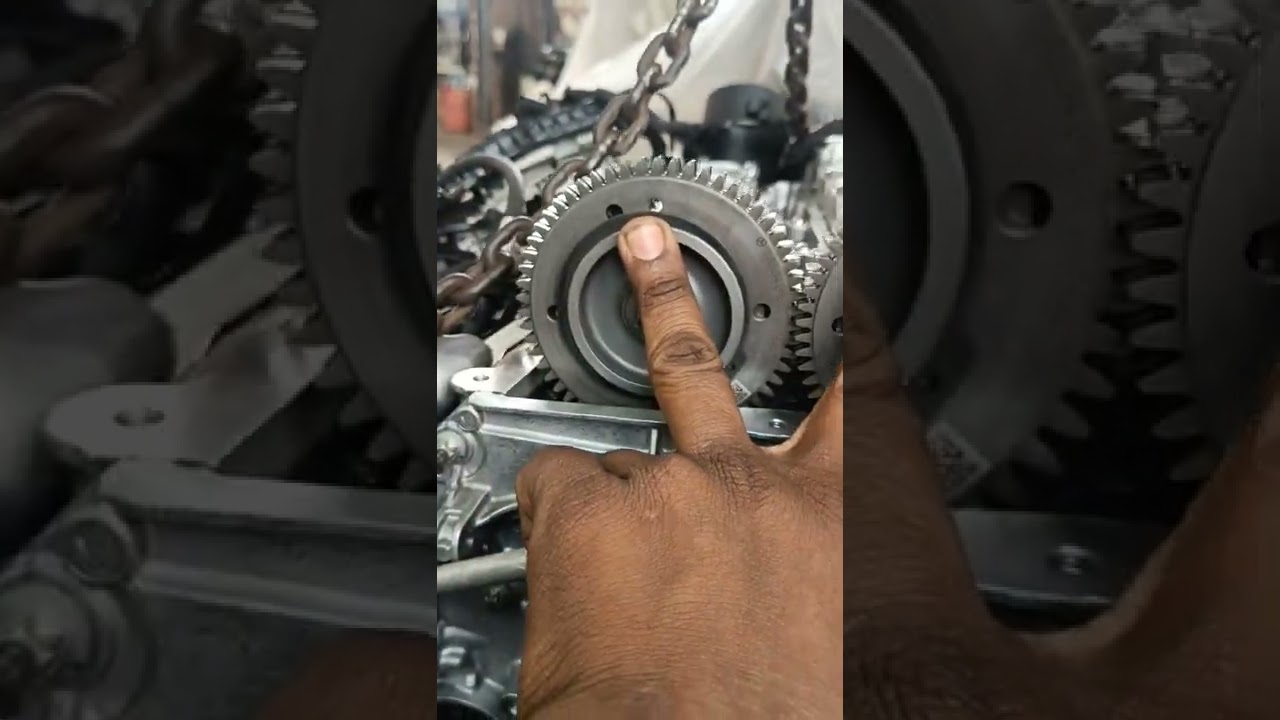 Mercedes Benz 654 engine timing - YouTube