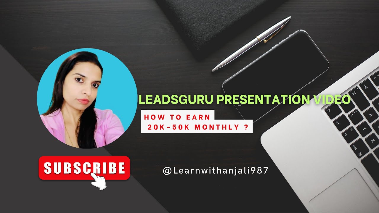 LeadsGuru Presentation Video. How you can 20-50k monthly by working ...