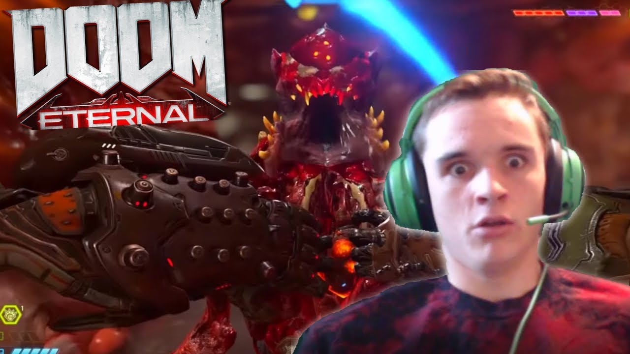 NEW Disturbing Doom Eternal Glory Kills or Finishers! [Reaction] - YouTube
