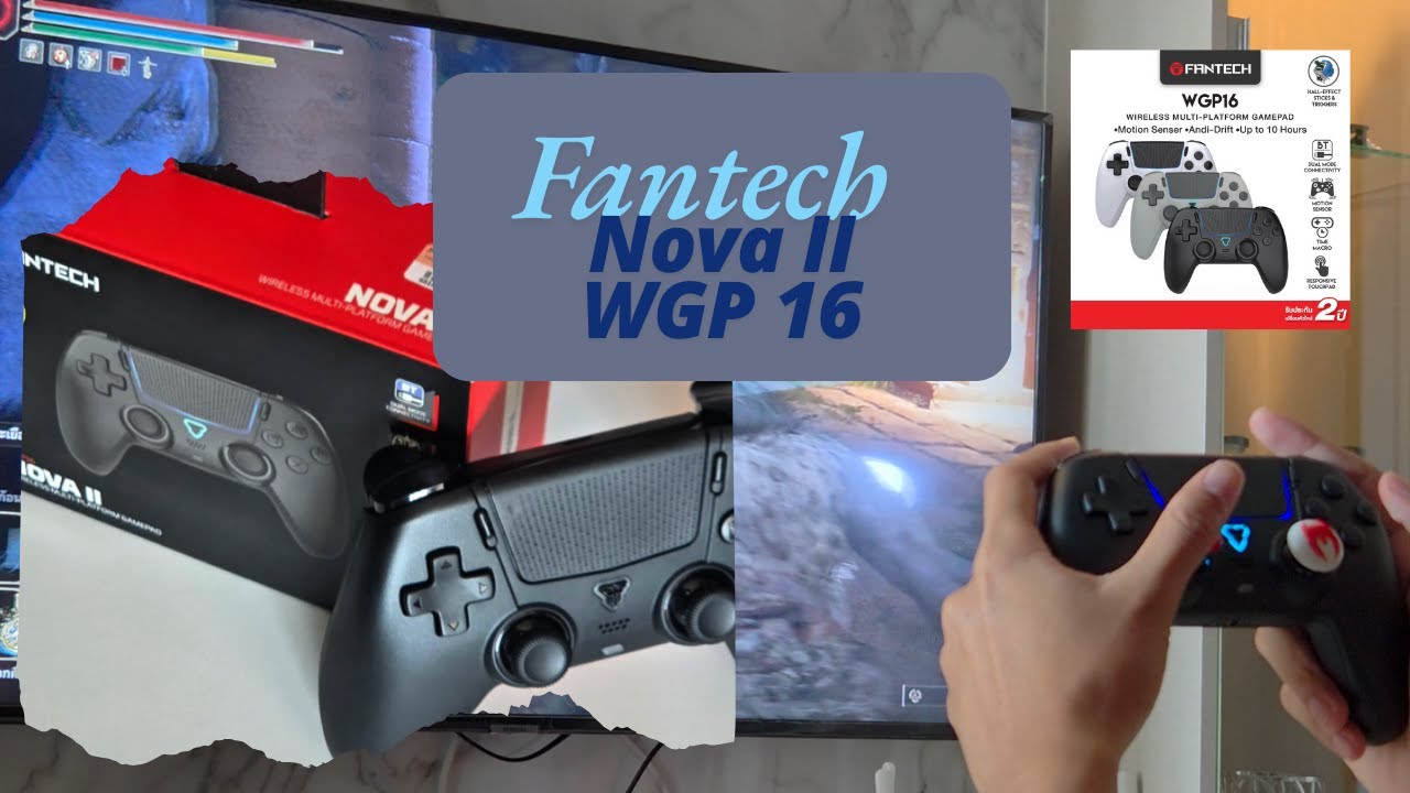 [Review]FANTECH NOVA II WGP16 จอยโคตรดีราคาประหยัด - YouTube