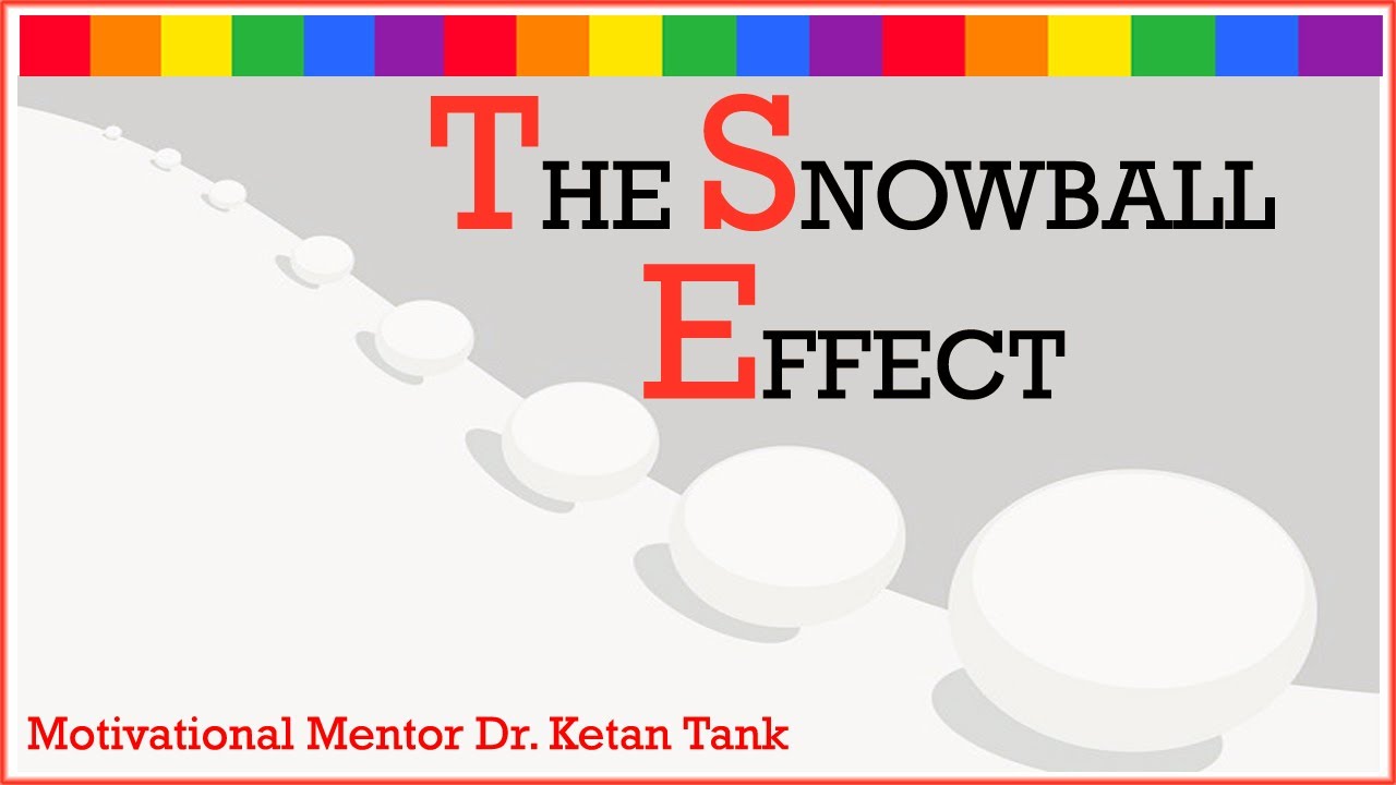 The Snowball Effect | Start Small Achieve Big | Consistency | Secret of ...