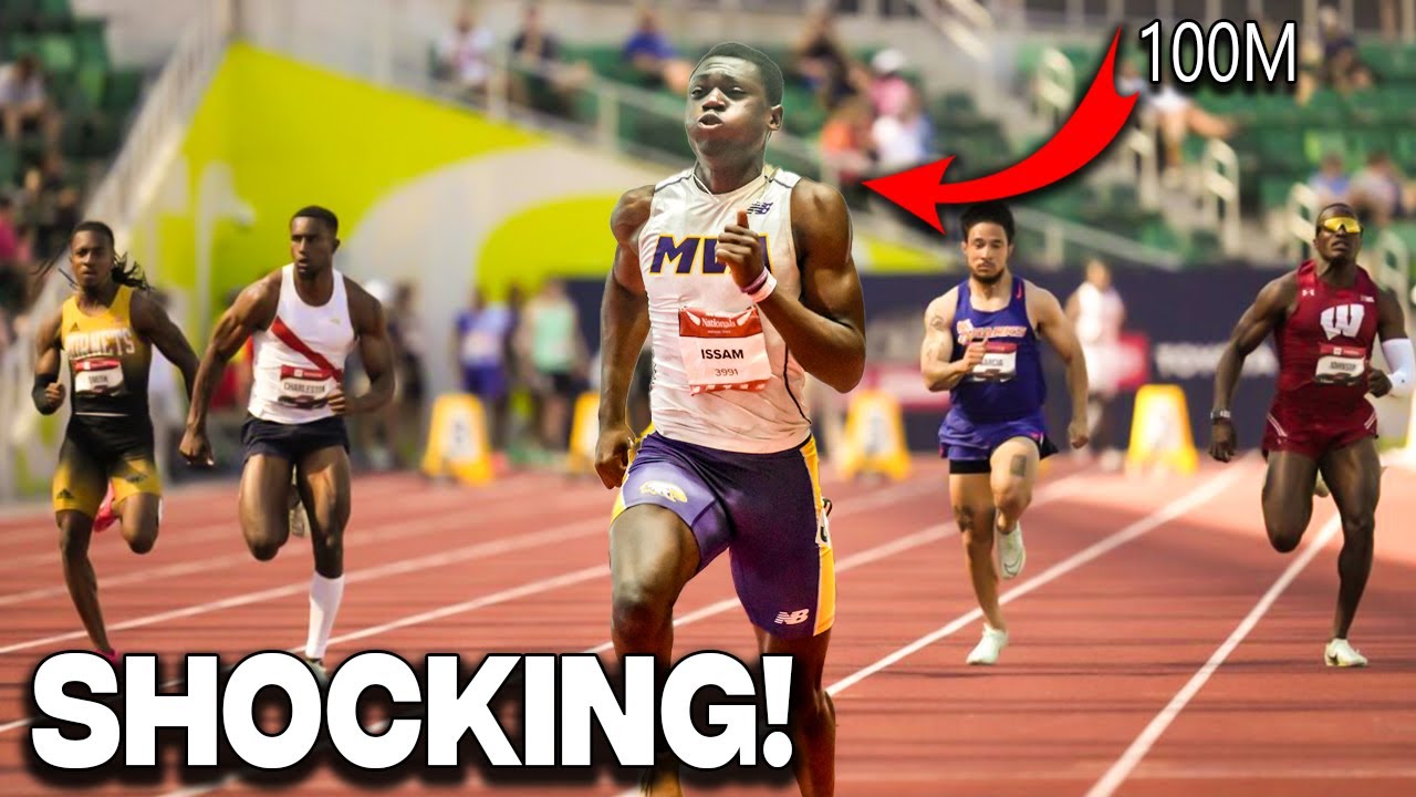 Issam Asinga JUST SHOCKED The World By Doing This! Men's 100 meters ...