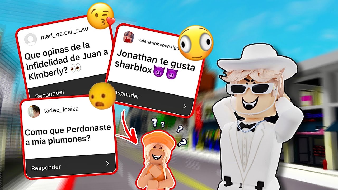 QUIEN ME GUSTA? 🔥😏 EL SHIPEO ES REAL? 😳 PREGUNTAS POLEMICAS 😱 Roblox ...