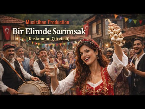 BİR ELİMDE SARIMSAK – (Kastamonu Çiftetelli) AI Cover | Musicihan Production (Eğlenceli Hareketli)