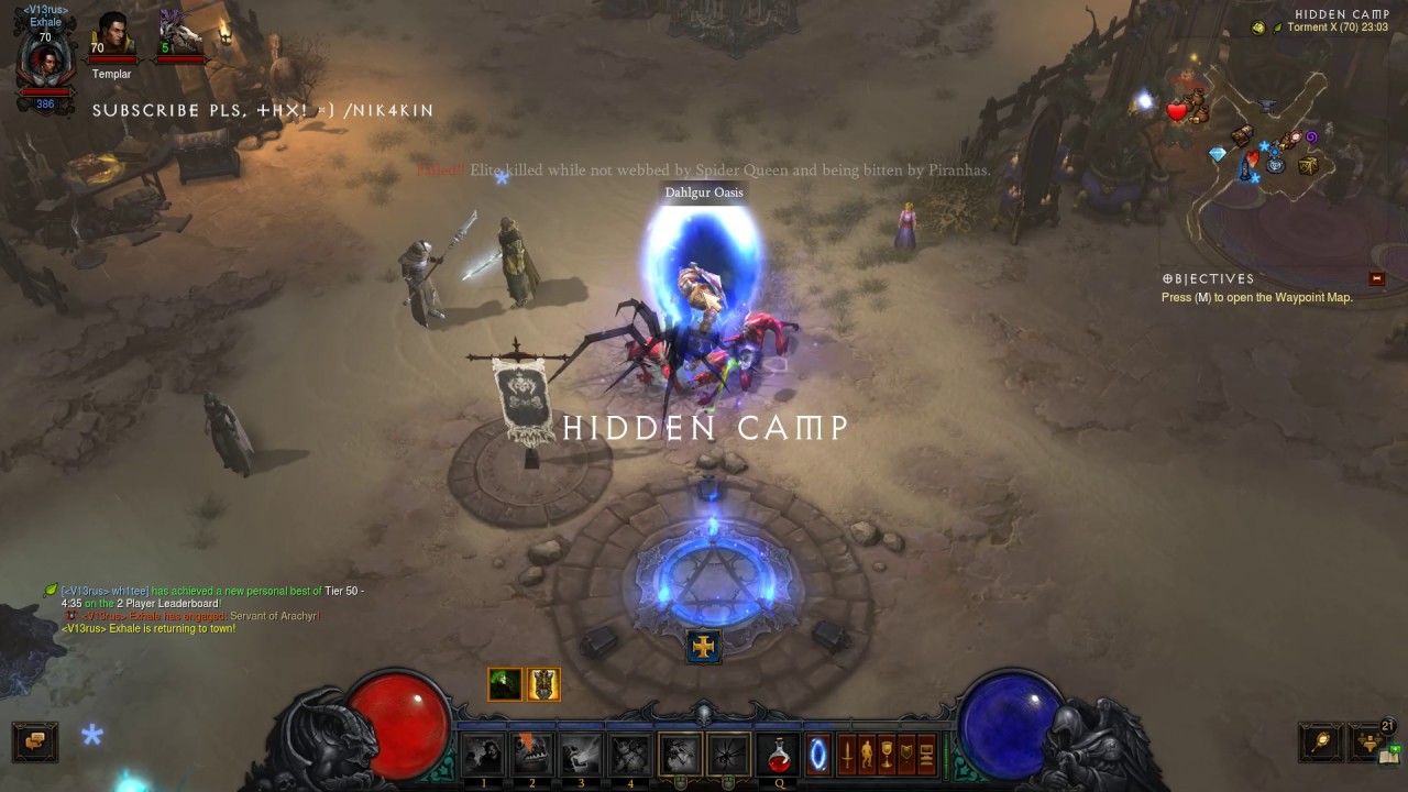 Diablo 3 2.4.3/2.5.0 Season 9/10 Witch Doctor Arachyr Master Set ...