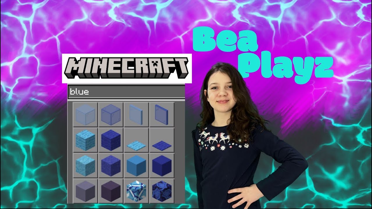 Bea Playz Minecraft single colour challenge #3 - YouTube
