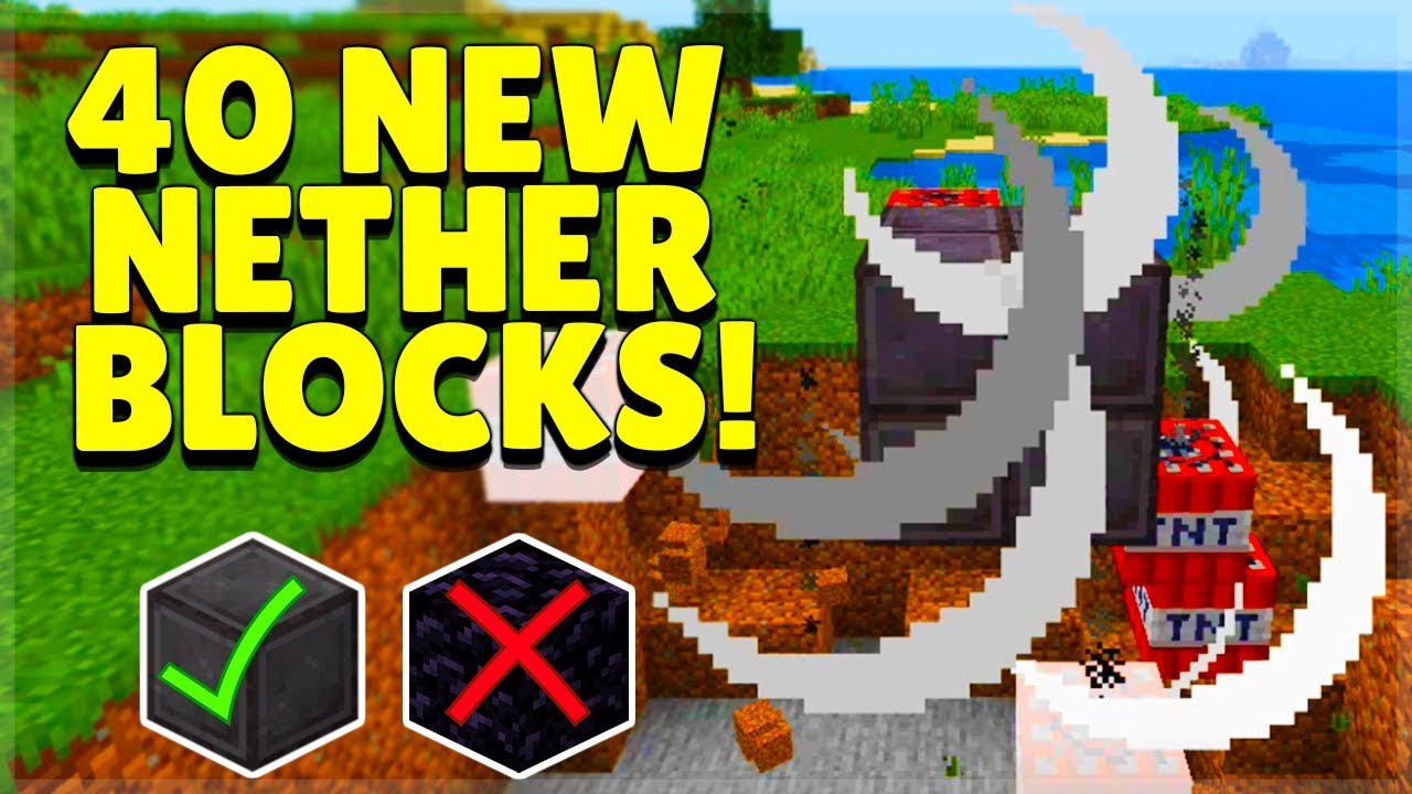 STRONGER Than Obsidian! - ALL 40 new block & Items EXPLAINED ...