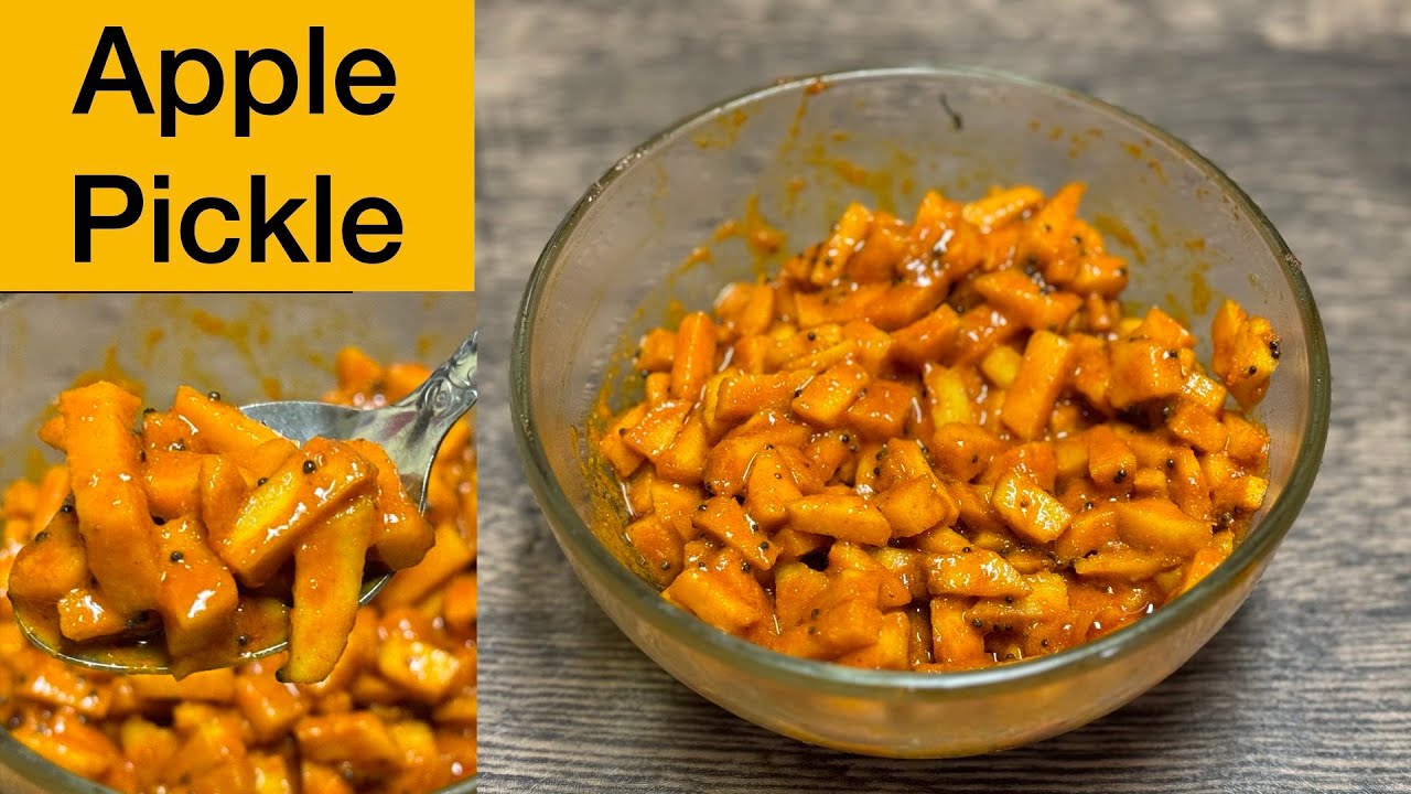 Apple Pickle - How to make Delicious Homemade Apple Pickle | Quick and ...