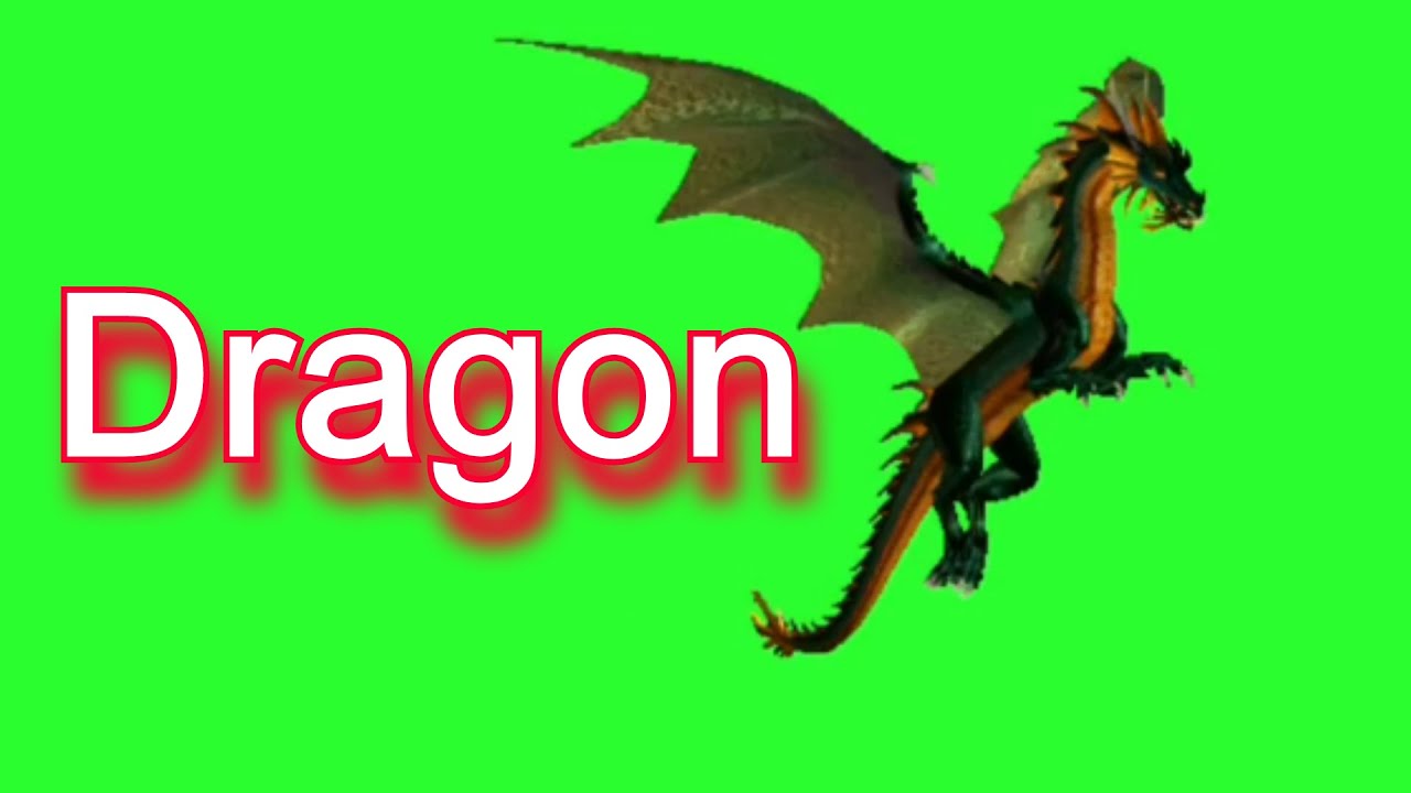 ️GREEN SCREEN EFFECTS: Dragon - YouTube